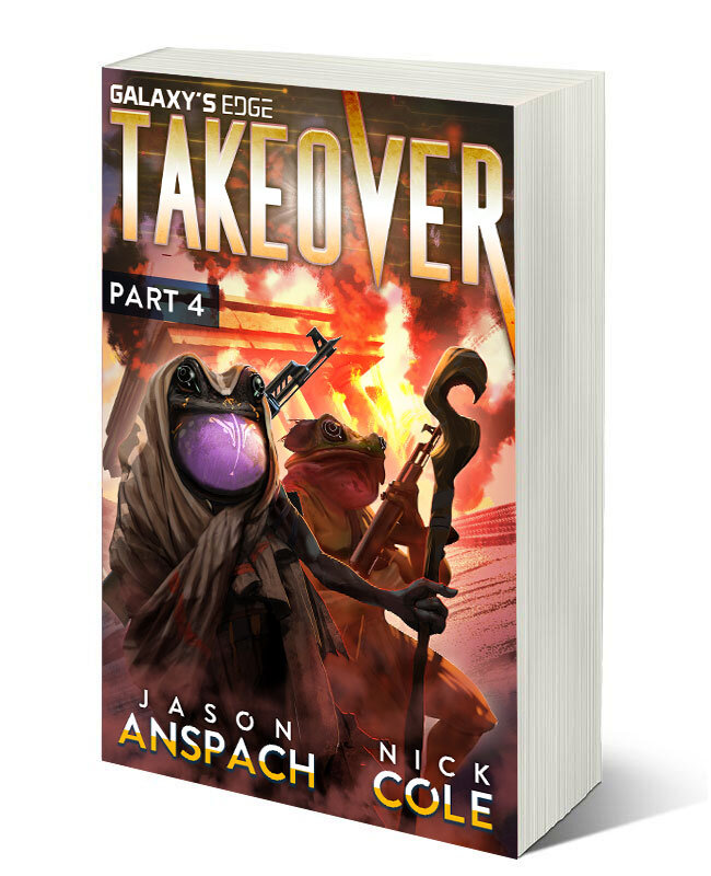 Takeover: Part 4 by Jason Anspach and Nick Cole Book Review — With Both Hands