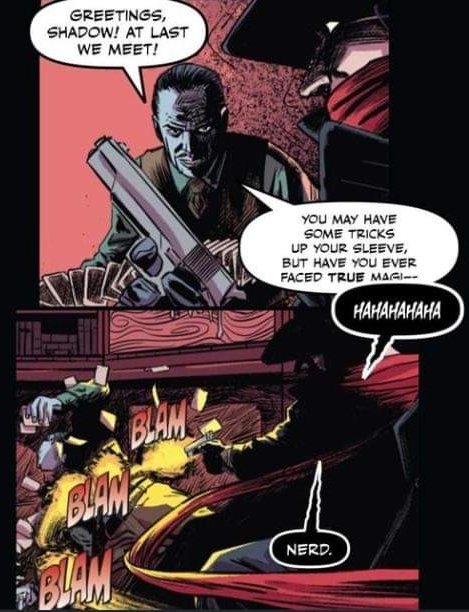 The Shadow Knows — With Both Hands